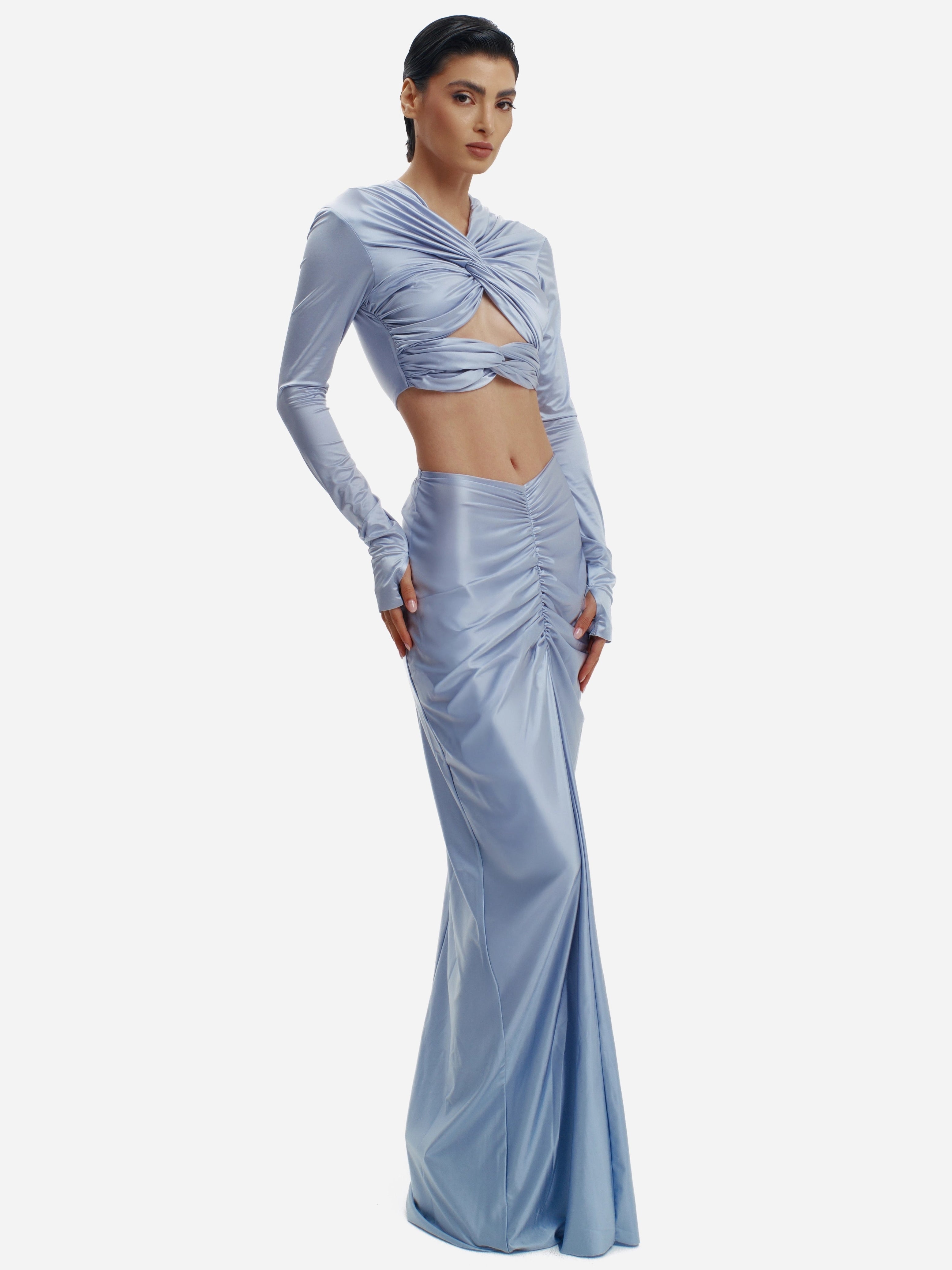 Low & Twisted Set Blue | Miruna Dubai